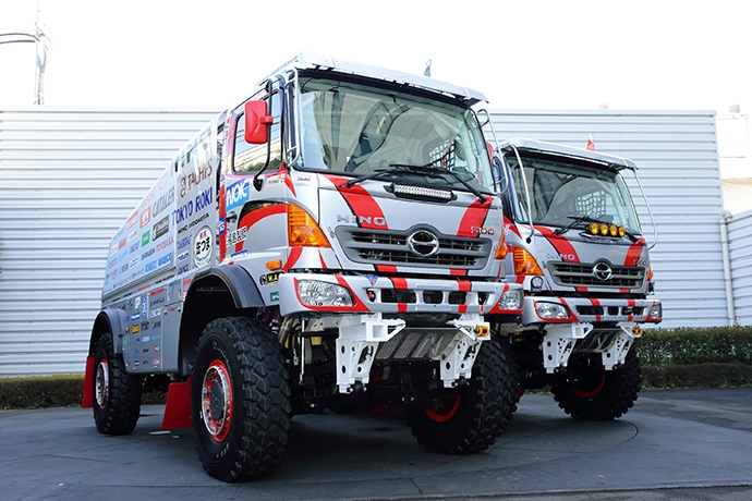 Paris Dakar Rally Trucks