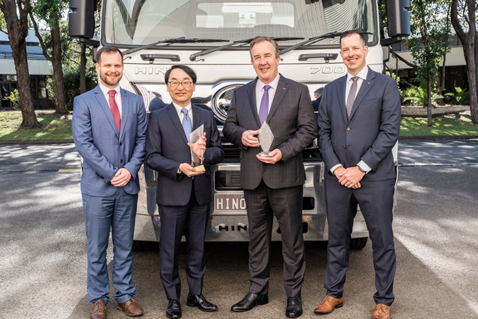 Global Recognition for Hino Australia